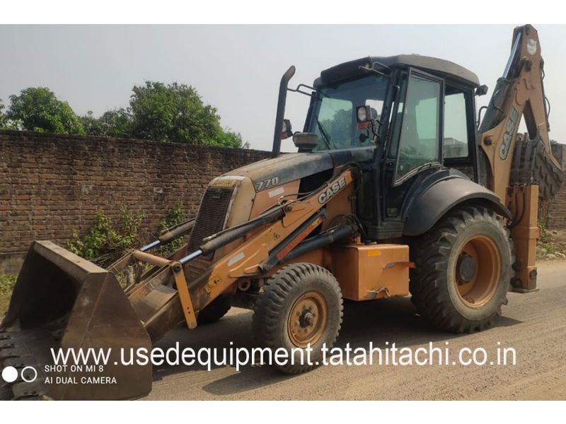L&T-CASE Backhoe Loader